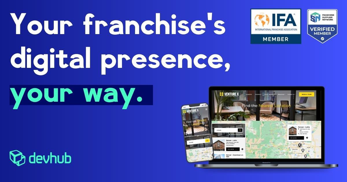 Franchise CMS - Marketing automation software - DevHub